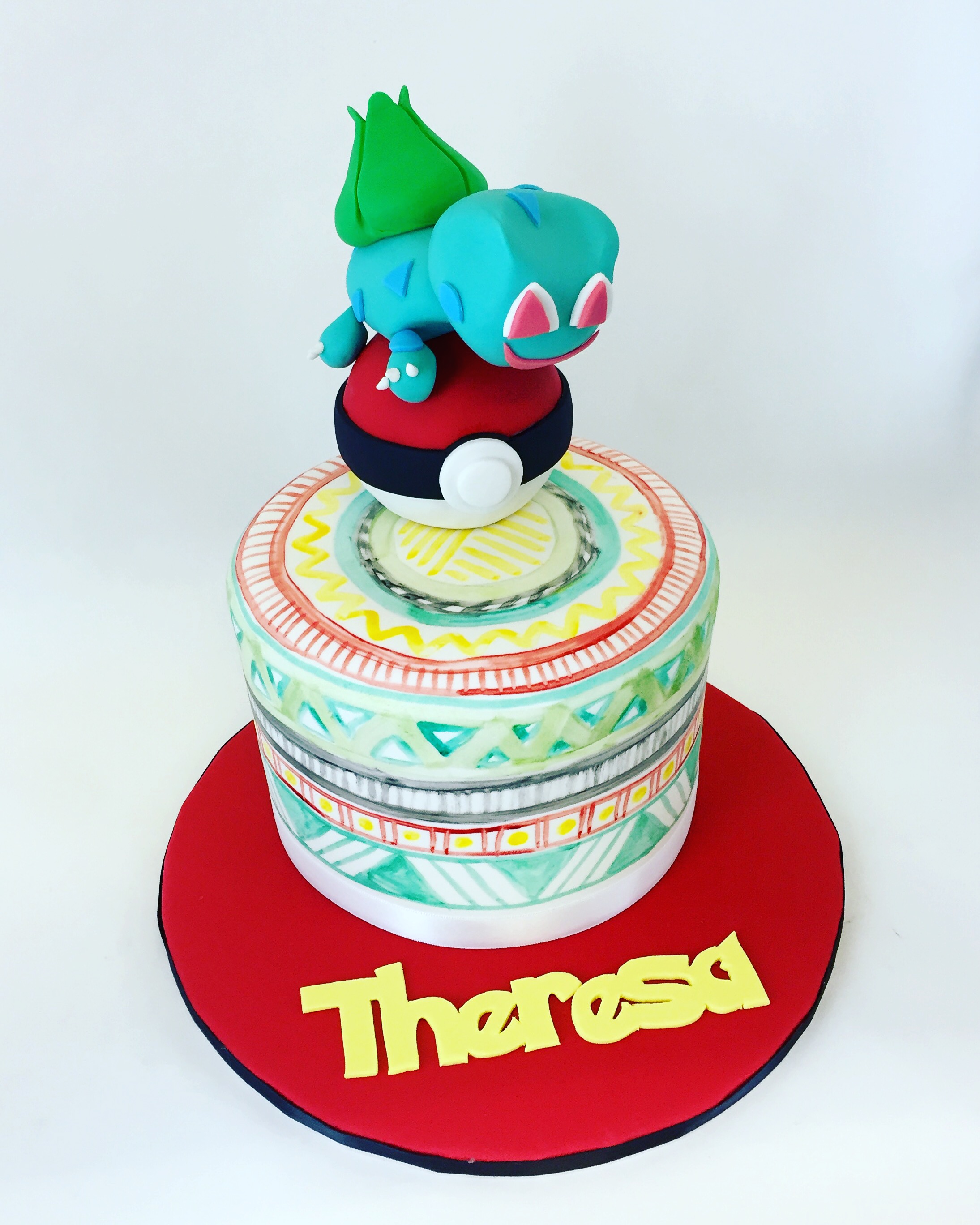Bulbasaur Cake - Rach Makes Cakes