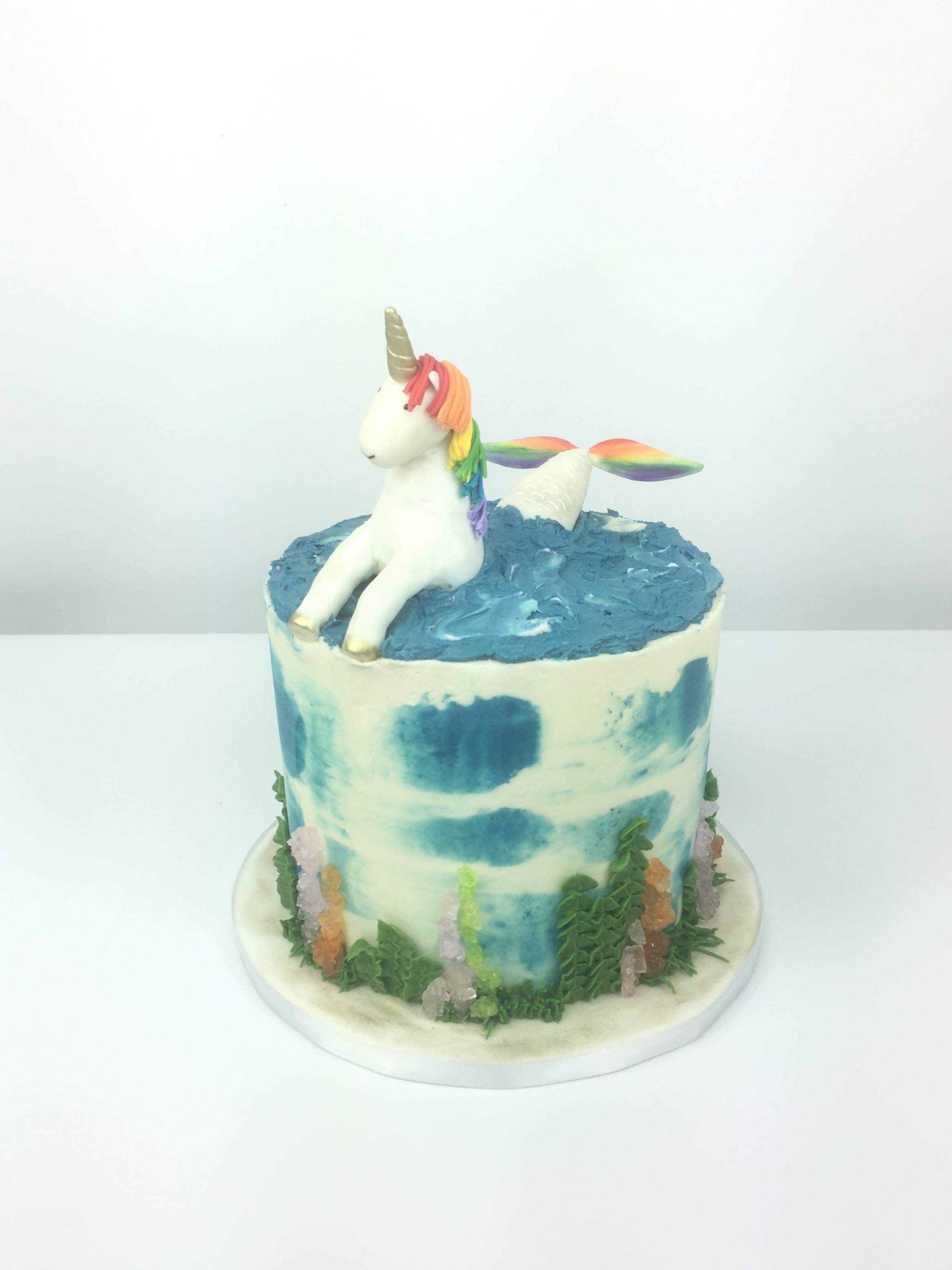 Mermicorn Cake! - Rach Makes Cakes