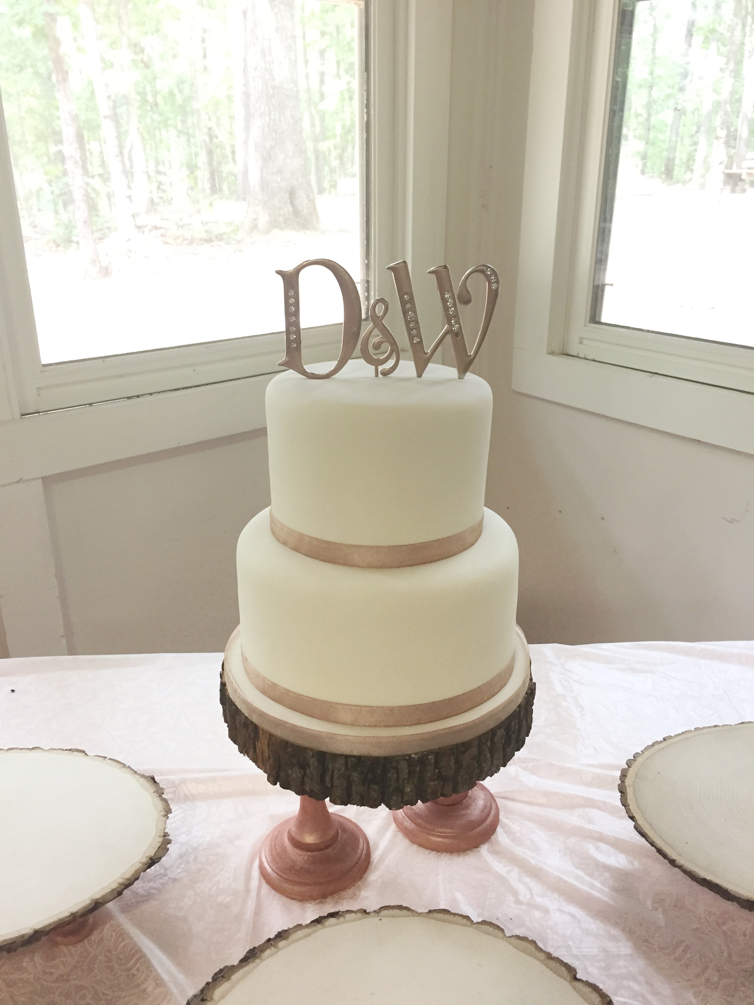 Congratulations D & W! - Rach Makes Cakes