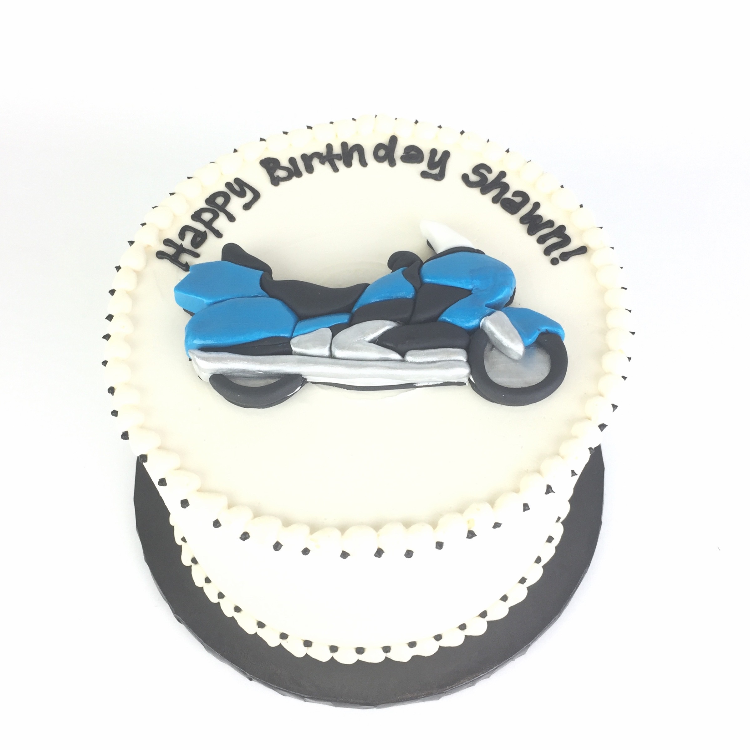 Motorcycle Cake - Rach Makes Cakes