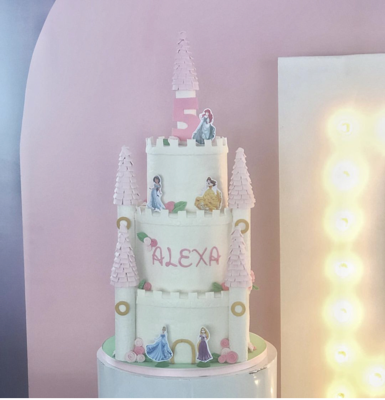 Princess Castle Cake - Rach Makes Cakes